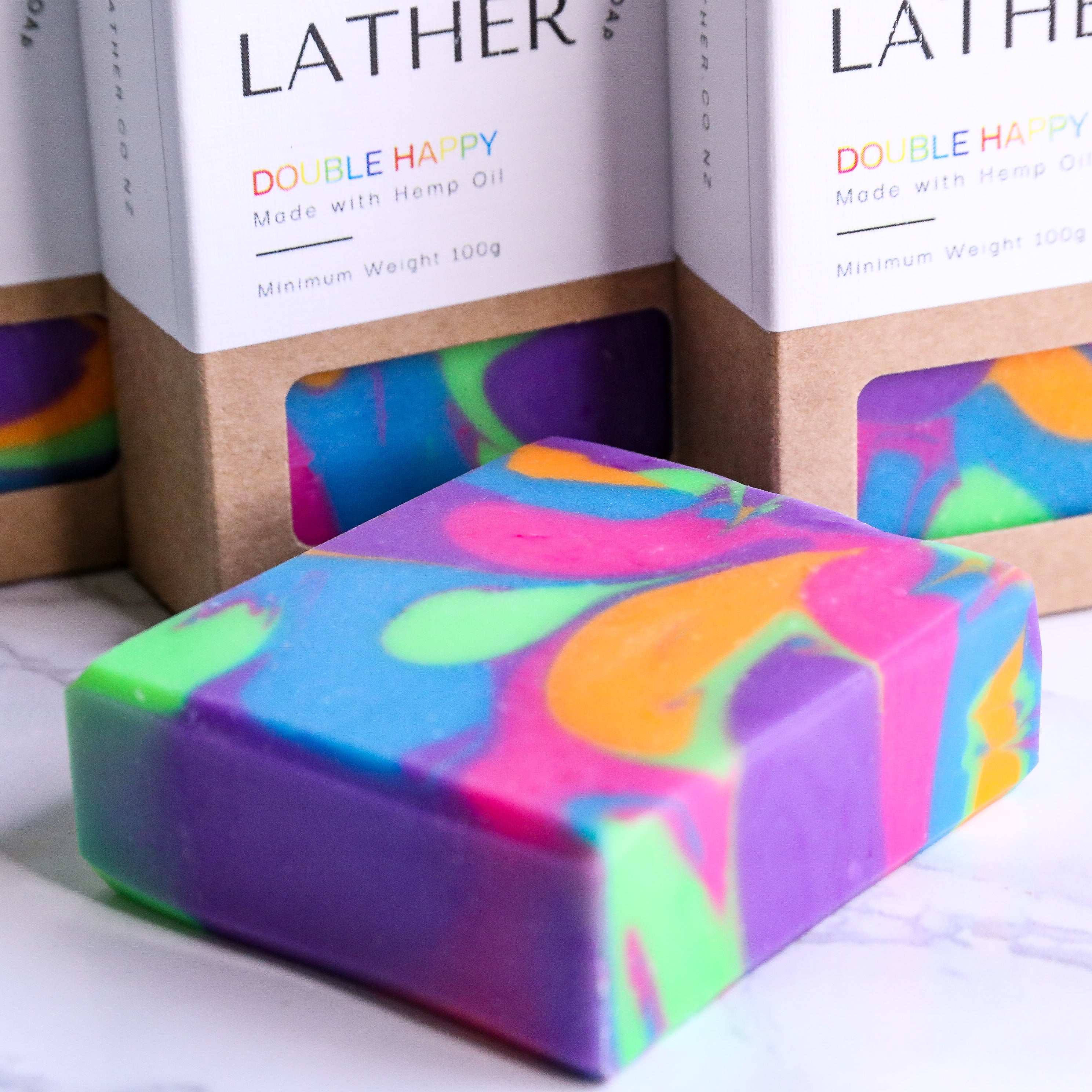 Double Happy – Lather Luxury Handcrafted Soaps