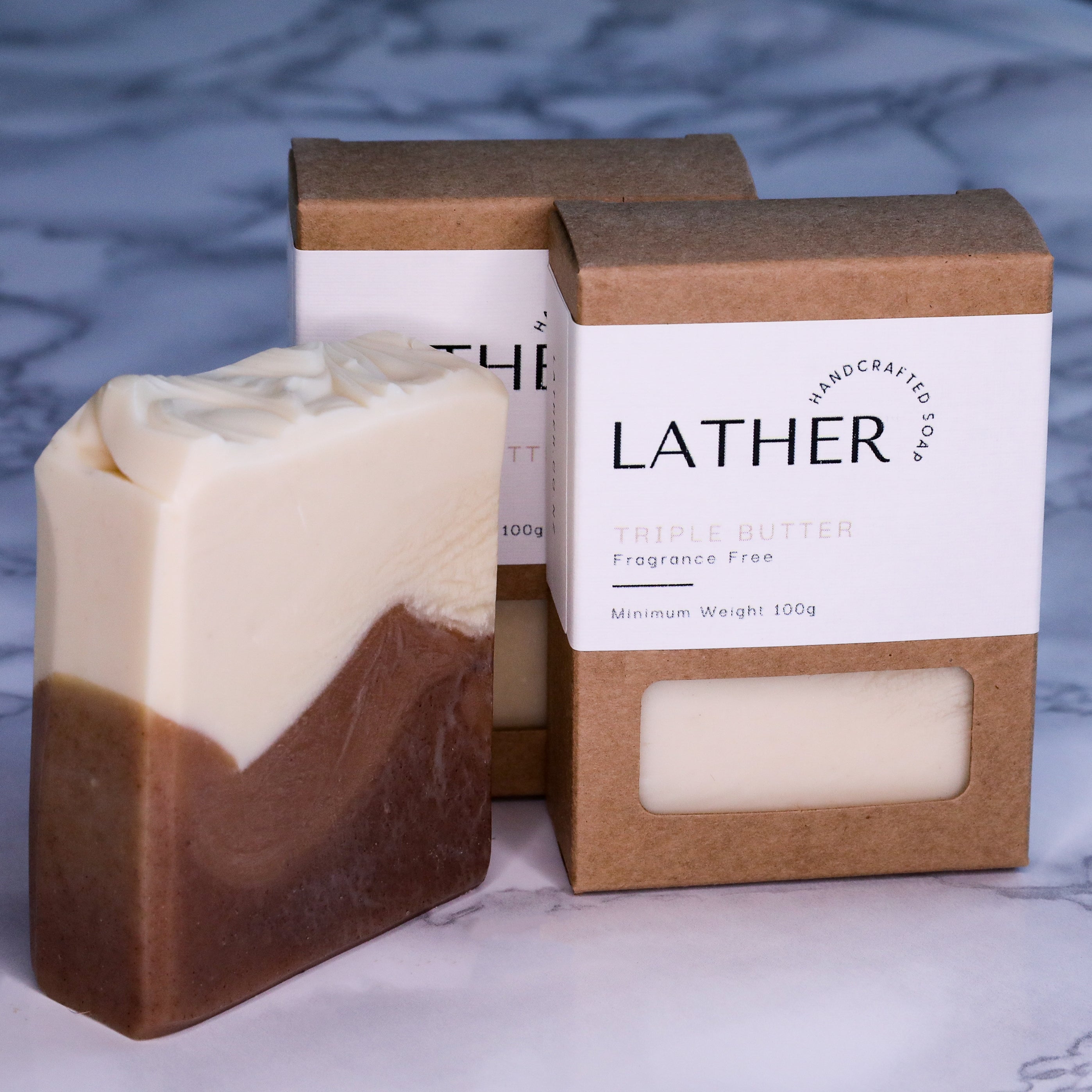 Luxury Triple Butter - Fragrance Free – Lather Luxury Handcrafted Soaps